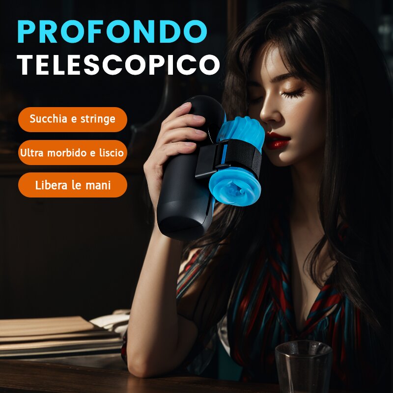 700 colpi al minuto 6 colpi 10 Coppa di masturbazione vibrante – ACMEJOY-IT